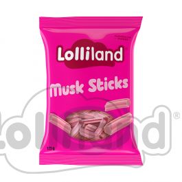 Musk Sticks 125G | Lolliland