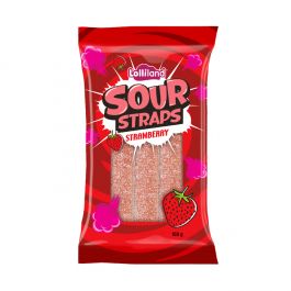 Sour Straps Strawberry 160G | Lolliland